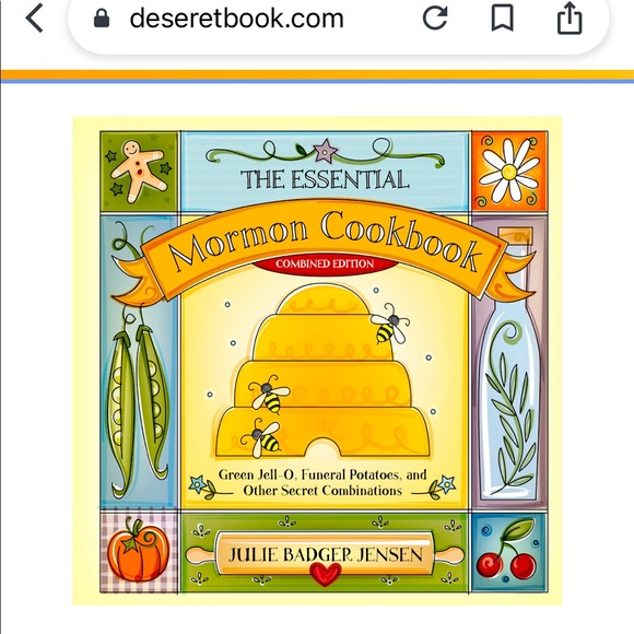 Kitchen | Essential Mormon Cookbook New Spinal Bound | Poshmark